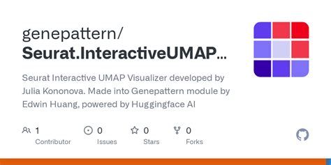 GitHub Genepattern Seurat InteractiveUMAPVisualizer Seurat