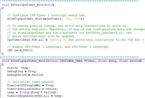 tms320f28235 function call will not return problem solved by