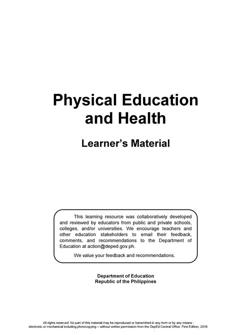 Learners Material Grade 4 Health At Jack Radcliffe Blog