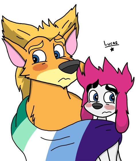 100 Wolf Gay Freddy And Ivan Digital Version By L21fanarts On