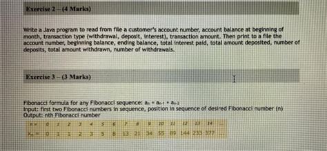 Solved Exercise 2 4 Marks Write A Java Program To Read