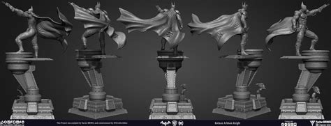 Yacine Brinis Collectible Studios Batman Arkham Knight Vol 4