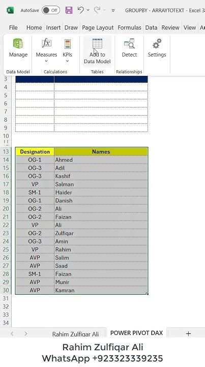 Groupby With Arraytotext Multiple Values And Chronological Sorting In Excel 365 Shorts Youtube