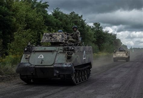 Kursk Incursion Ukrainian Troops Crossing Border Into Russia