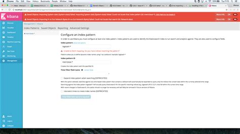Error Importing Saved Objects After Reindex Of Kibana Issue 13085
