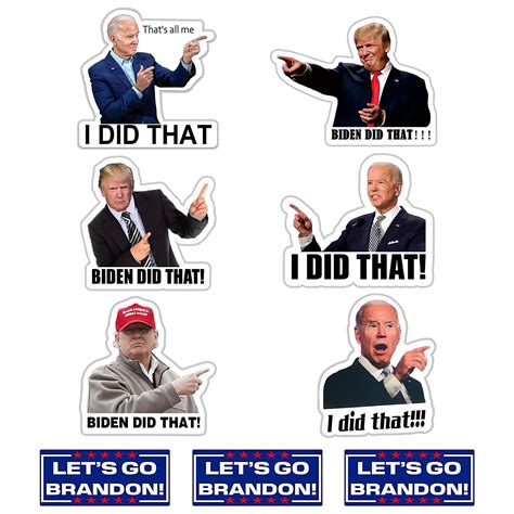 Buy 300 Pcs I Did That Stickers Including 150 Pcs Biden Gas Pump