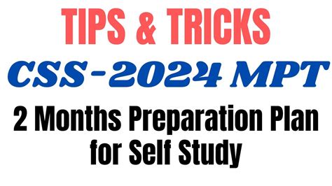 CSS MPT 2024 Crushing The CSS MPT 200 MCQs 14 Points For Sure Success