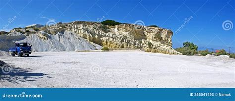Fossils Extraction From The Limestone At Geology Laboratory Stone