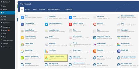 Fullpage Parallax Scroll Addon For Visual Composer Wordpress Plugin