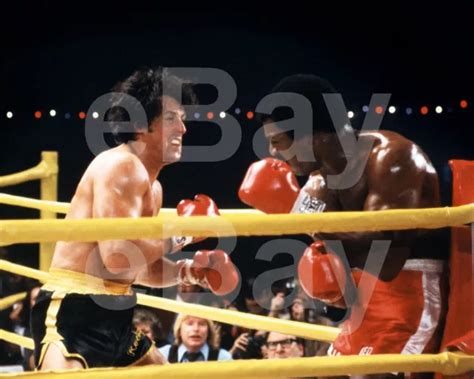 Rocky Ii 1979 Sylvester Stallone Carl Weathers 10x8 Photo Eur 571