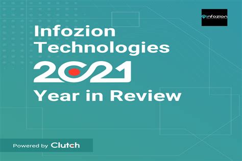 Infozion Technologies Clutch Year In Review 2021 Infozion Technologies Llp