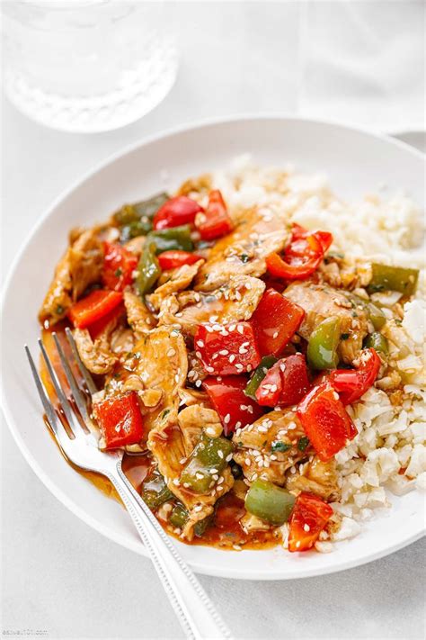 Pepper Chicken Stir Fry Minutes Stir Fry Recipes Chicken