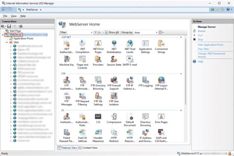 install and enable iis manager for remote administration 4sysops