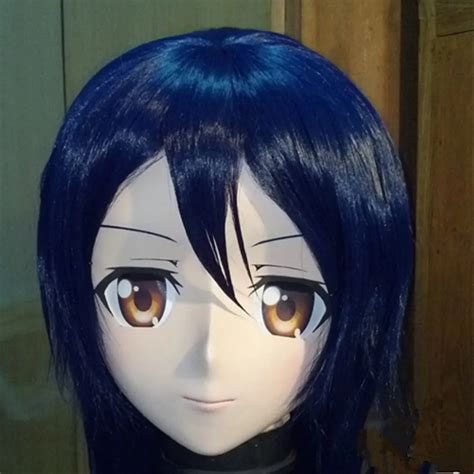C2 029 Top Quality Handmade Letax Girl Face Kigurumi Mask Cosplay