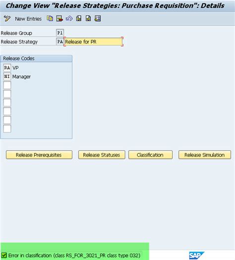 How To Deactivate Release Strategy Without Classif SAP Community