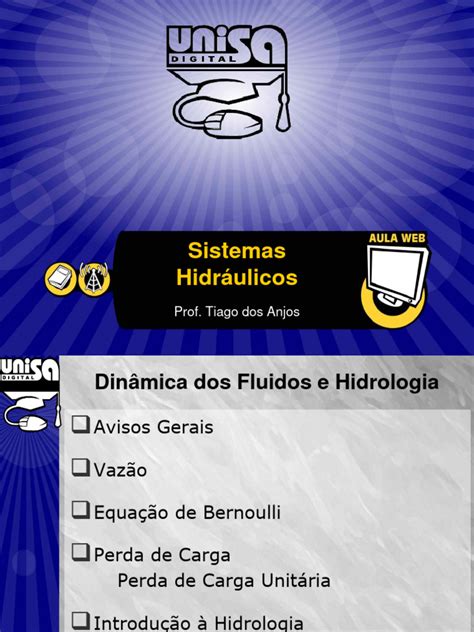 Aula 02 Sistema Hidr Ulicos Pdf Chuva Descarga Hidrologia