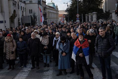 Serbian Nationalists March In Protest Against Kosovo Talks Reuters