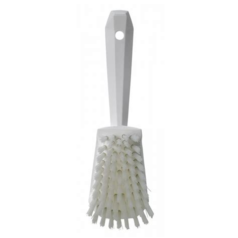 Brosse à main manche court Vikan 270 mm Dur Blanc 41925