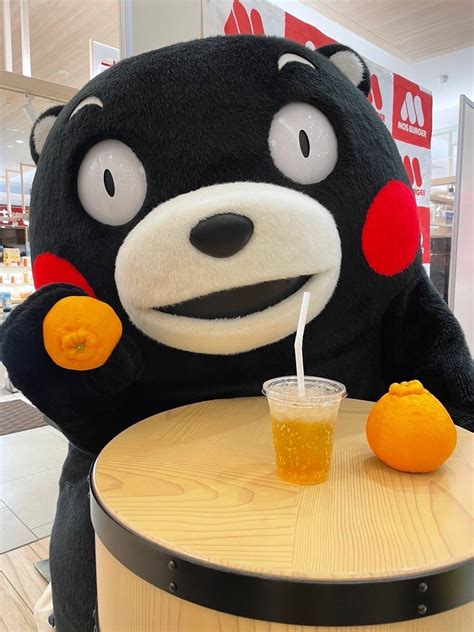 すい On Twitter Rt 55kumamon モスバーガーさんから、熊本県産のデコポンば使用した『デコポンジンジャーエール
