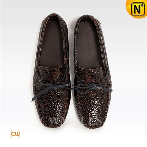 Cwmalls® Italian Leather Driving Loafers Cw707011