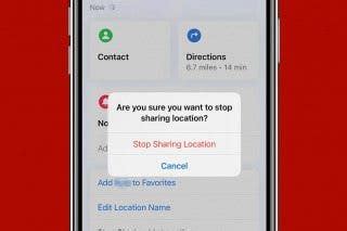 How To Stop Sharing Location Without Them Knowing