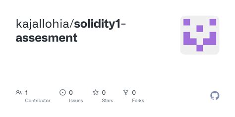 Github Kajallohia Solidity Assesment