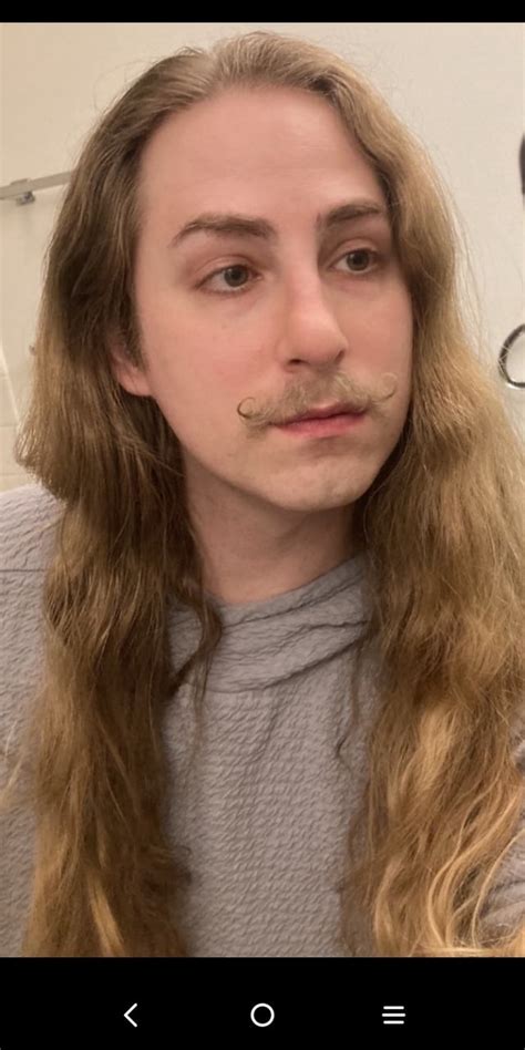 I Ve Been Growing A Moustache To Match The Mane Four Months In On The
