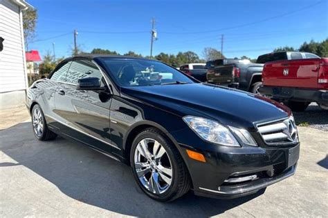 Used 2012 Mercedes Benz E Class Convertible For Sale