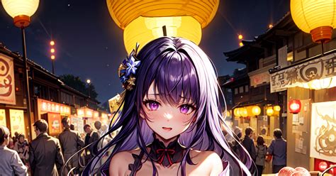 原神 お祭り雷電将軍2 おやみななくのイラスト Pixiv