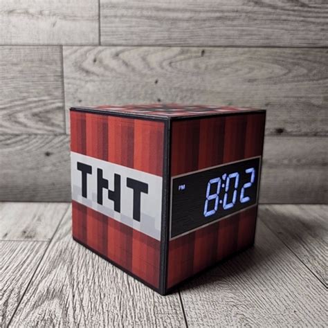 minecraft other minecraft alarm clock poshmark