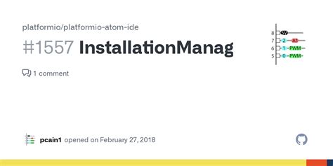 Installationmanager · Issue 1557 · Platformioplatformio Atom Ide · Github