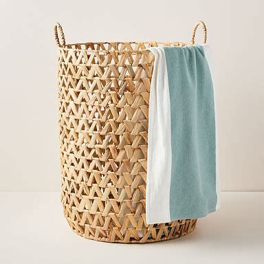 Modern Laundry Hampers Storage west elm Boho tarzı El yapımı ev