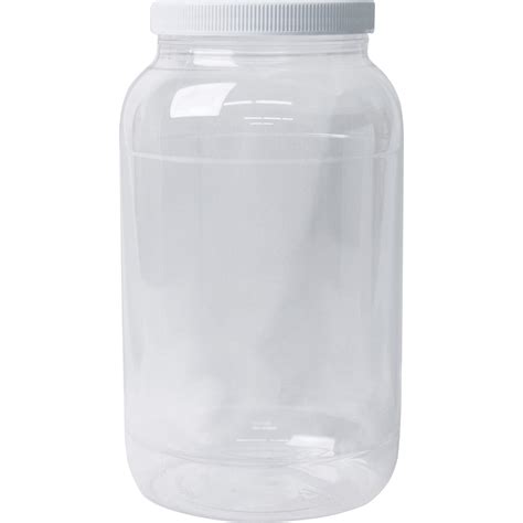 Jacquard Empty Wide Mouth Gallon Plastic Jug Clear Michaels