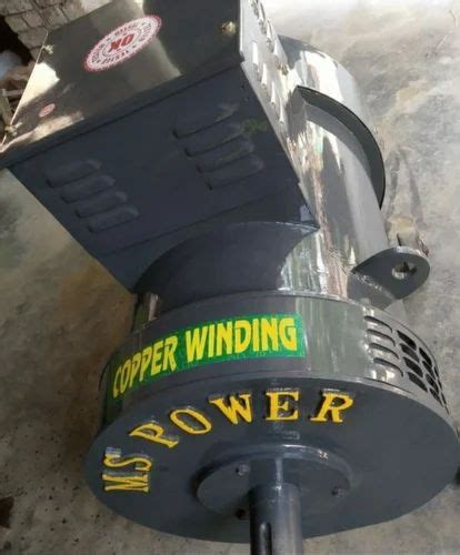 Ms Power Diesel 10 Kva Three Phase Alternator At ₹ 38000piece In New