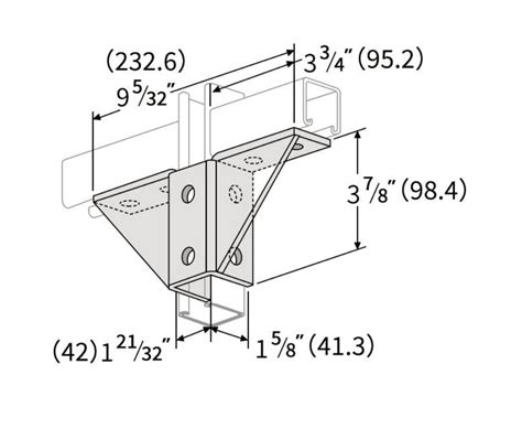 Shd2107 10 Hole Wing Fitting With Double Gusset