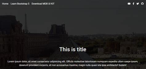 Github Mdbootstrapbootstrap Jumbotron Responsive Jumbotron Built