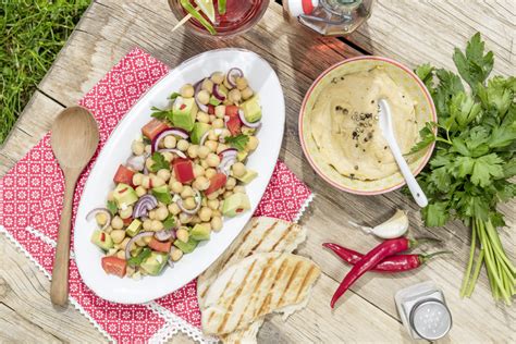 Veggie Rezept Kichererbsen Salat Mit Avocado Jedes Essen Zählt