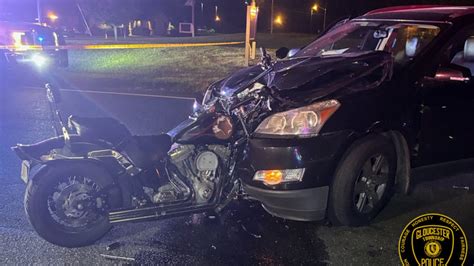Motorcycle Implants Itself In Car Engine Bay Backfire News
