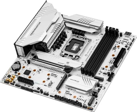 Maxsun Terminator Z790M D5 Ice Review: White Micro ATX with five M.2 ...
