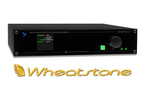 Wheatstone Unveils Audioarts Voice1 Processor RedTech