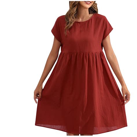 Pule 【new】 Summer Short Sleeve Dress Summer Dresses For Women Short