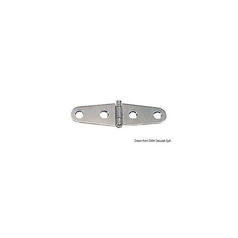 Charnière inox épaisseur 1 7 mm