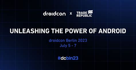 Droidcon On Linkedin Androiddevs Dcbln23