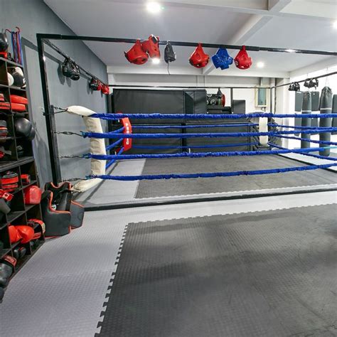 Premium Reversible Mma Interlocking Mats Diseño De Gimnasio Gimnasio