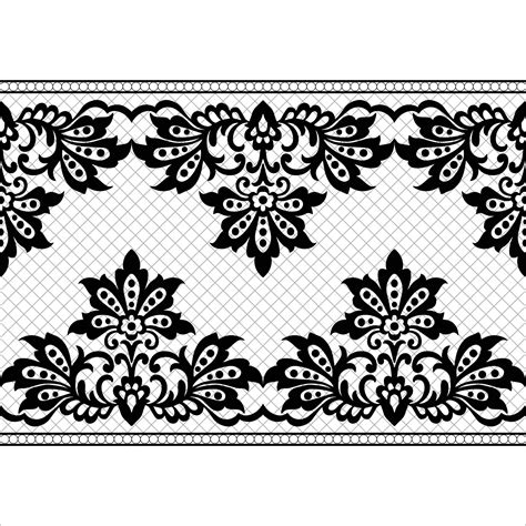 Seamless Flower Lace Pattern 8543708 Vector Art At Vecteezy