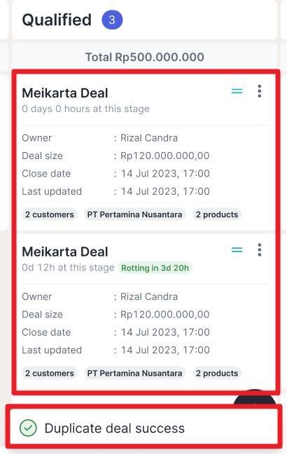 how to open edit and delete deals on qontak mobile version mekari qontak
