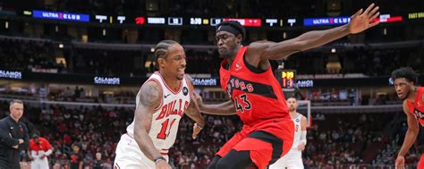 Toronto Raptors Vs Chicago Bulls Injury Update Tv Schedule Match Up