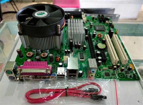 Paket Lengkap Motherboard Intel Lga 775 Processor Fan Ram 2gb Ddr2 Kabel Sata Lazada