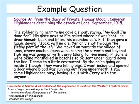 PPT The Usefulness Of Historical Sources In Higher History Evaluation