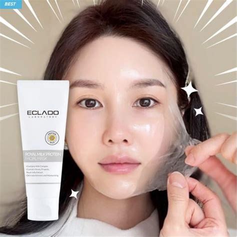 에끌라두 로얄 밀크 단백질 페이셜 마스크 70g 프로틴 필오프팩 Ualtruistic Bag 1924